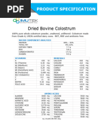Nutramigen Mixing and Fortification Guide | PDF