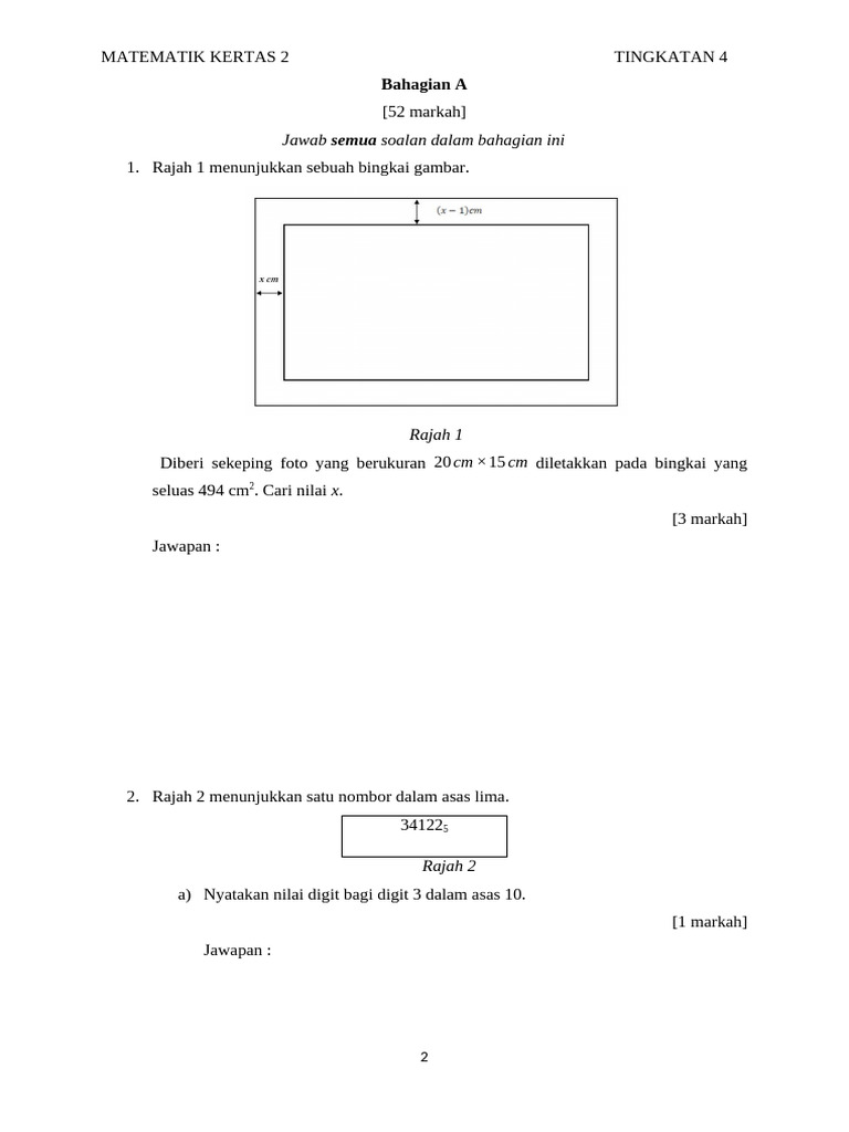 FINAL EXAM MAT T4 2020 K2 | PDF