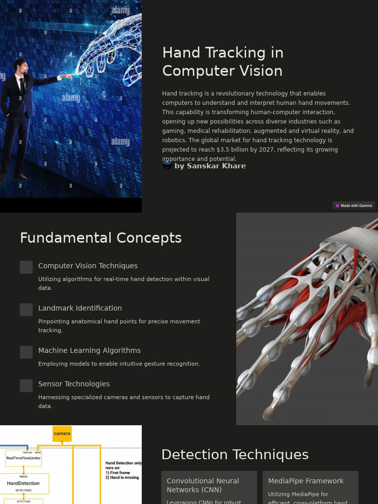 Hand Tracking in Computer Vision | PDF | Machine Learning | Computer Vision