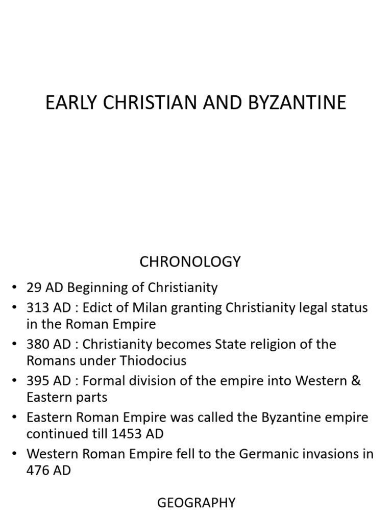 Early Christian and Byzantine | PDF | Dome | Byzantine Empire