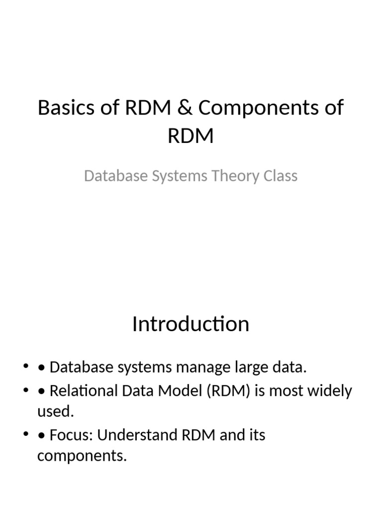 Basics_of_RDM_Components_of_RDM_Theory_Class | PDF