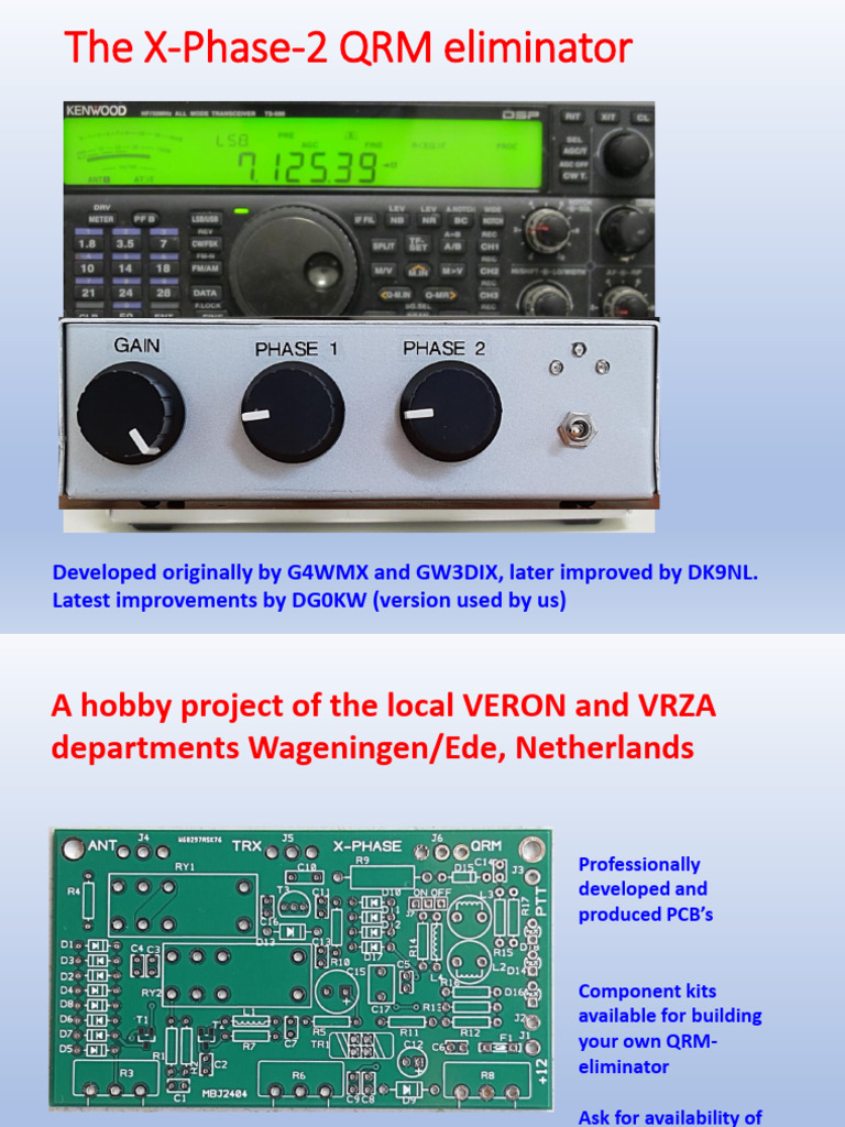 X Phase QRM Eliminator With Built in Bias Tee Circuit V2 | PDF ...