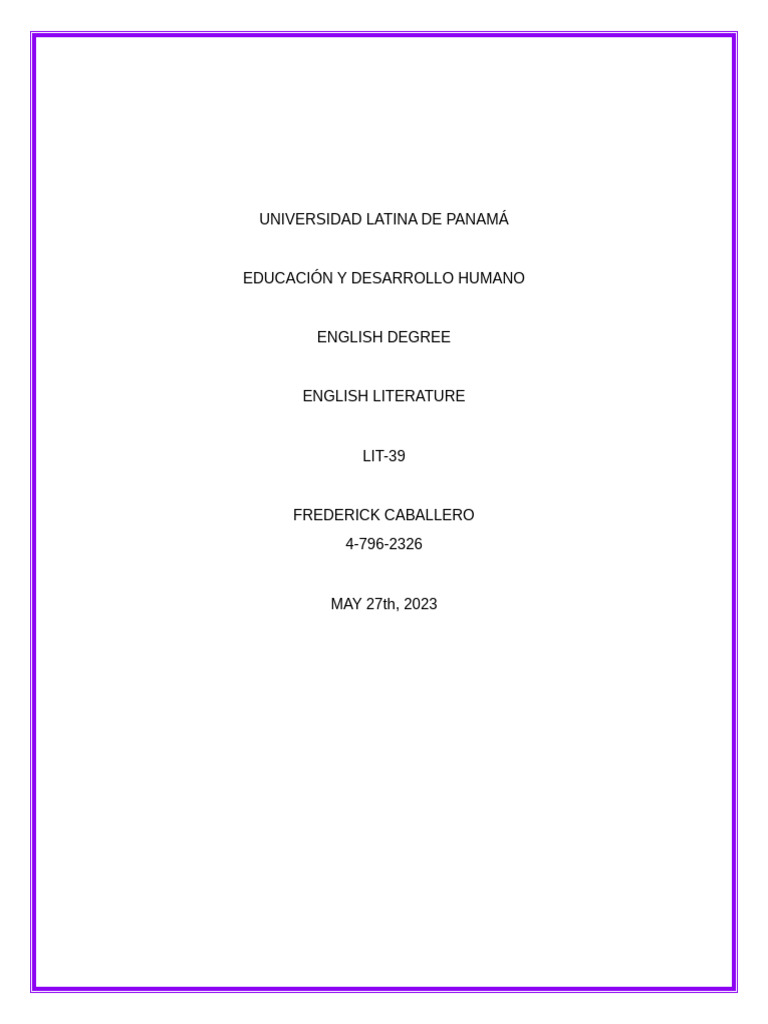 Glossary English Literature | PDF | Romanticism | Classicism