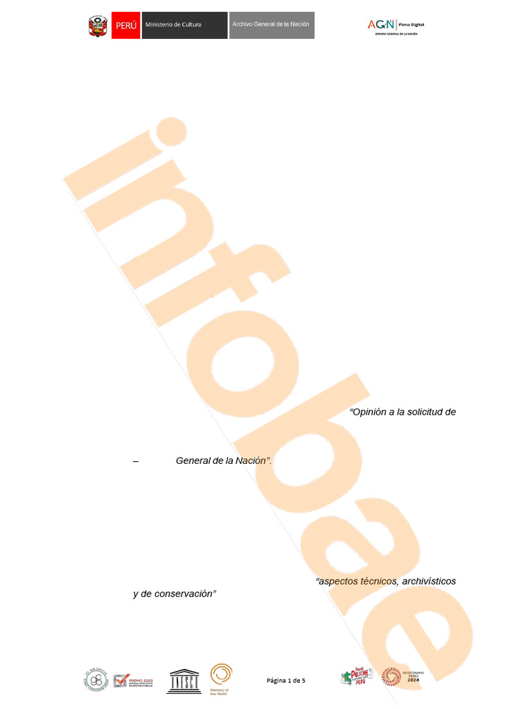 Informe Del AGN Sugiere No Trasladar Documentos Históricos A La Sede de ...