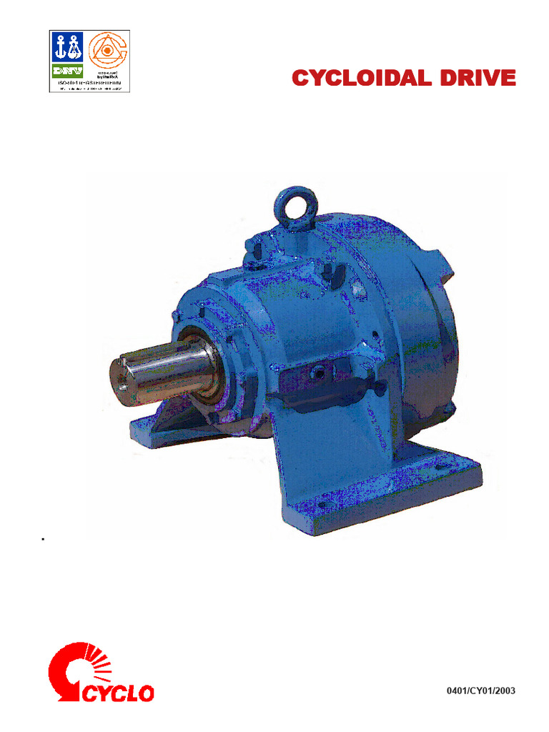 Cycloidal Gearbox Product Catalogue | PDF | Belt (Mechanical) | Horsepower