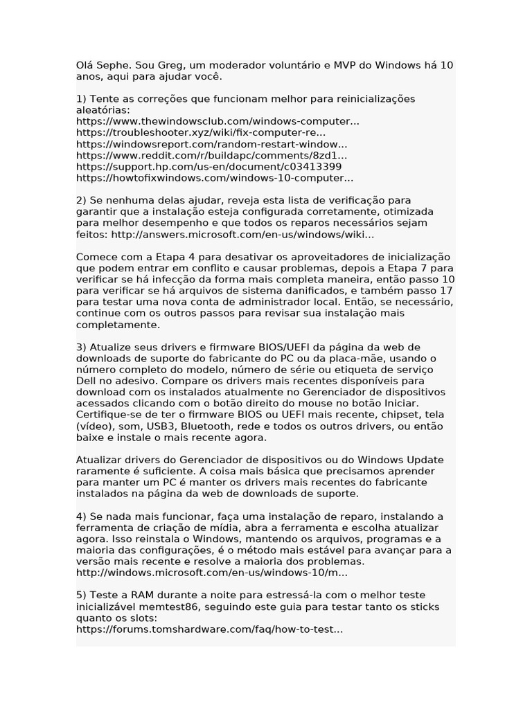 Opções de Reparo - Windows | PDF | BIOS | Informática