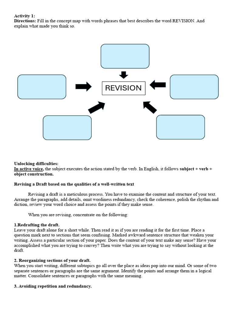 Revising%20a%20Draft%20Based%20on%20Well-written%20qualities-Activity ...
