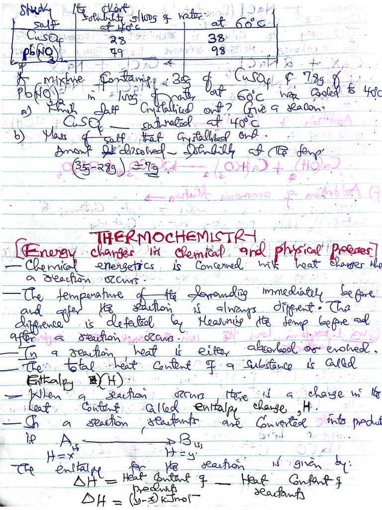 Thermo Notes | PDF