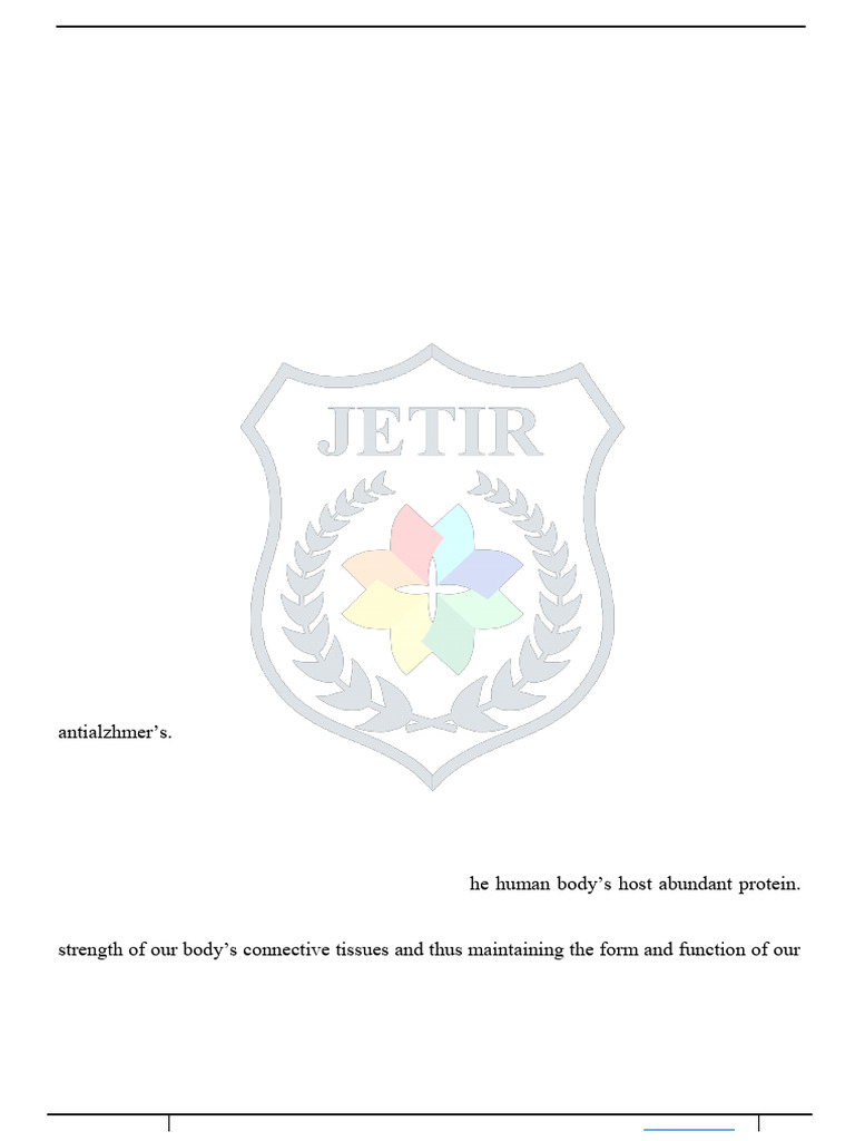 Extraction, Purification and Distribution of Fish Collagen | PDF ...