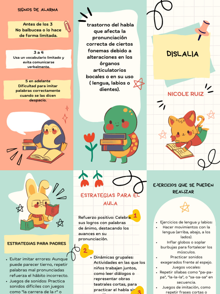DISLALIA | PDF | Lingüística | Comunicación humana