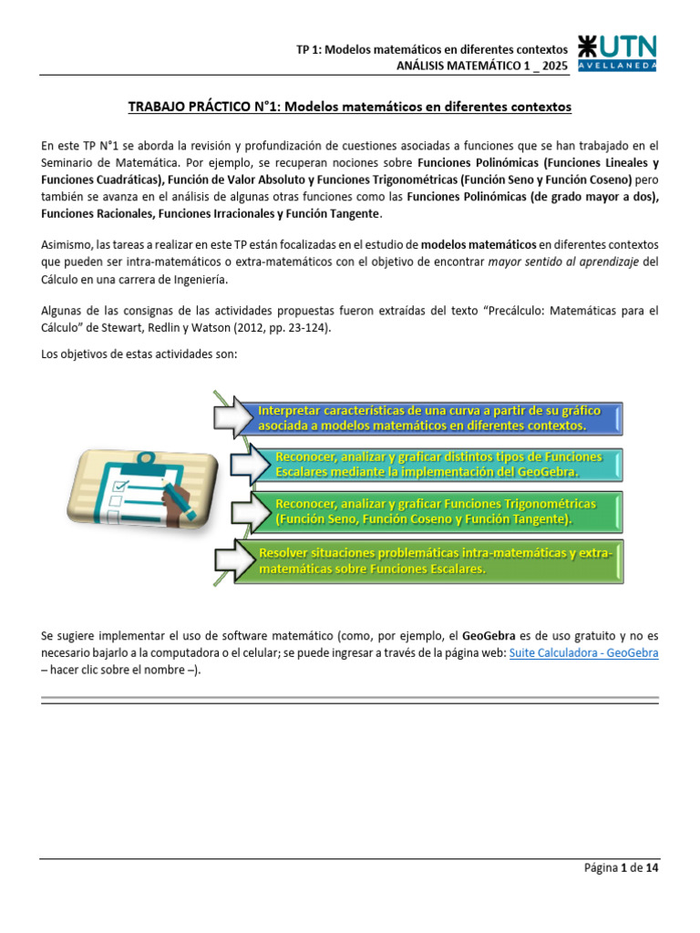 TP N°1 - Ami - Utn Fra - 2025 | PDF | Función (Matemáticas) | Gases