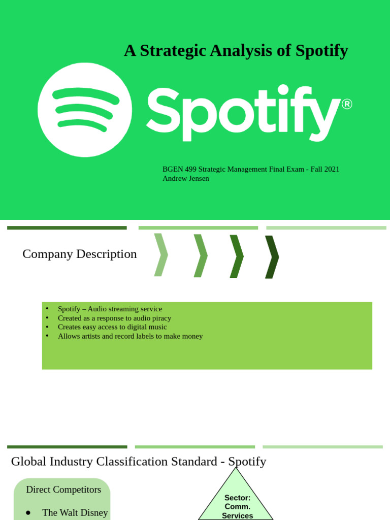 Andrew Jensen Spotify Capstone | PDF | Spotify | Marketing