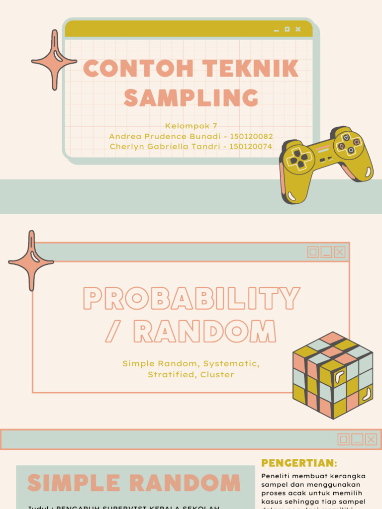 Contoh Teknik Sampling | PDF