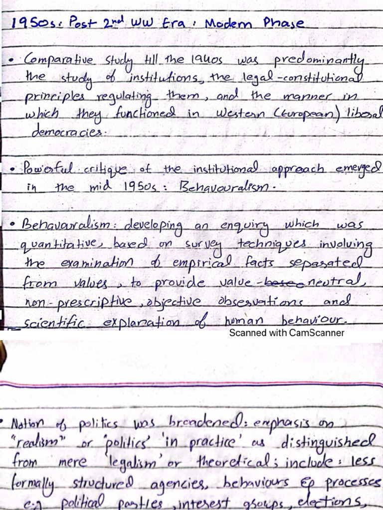 Introduction To Comparative Politics | PDF