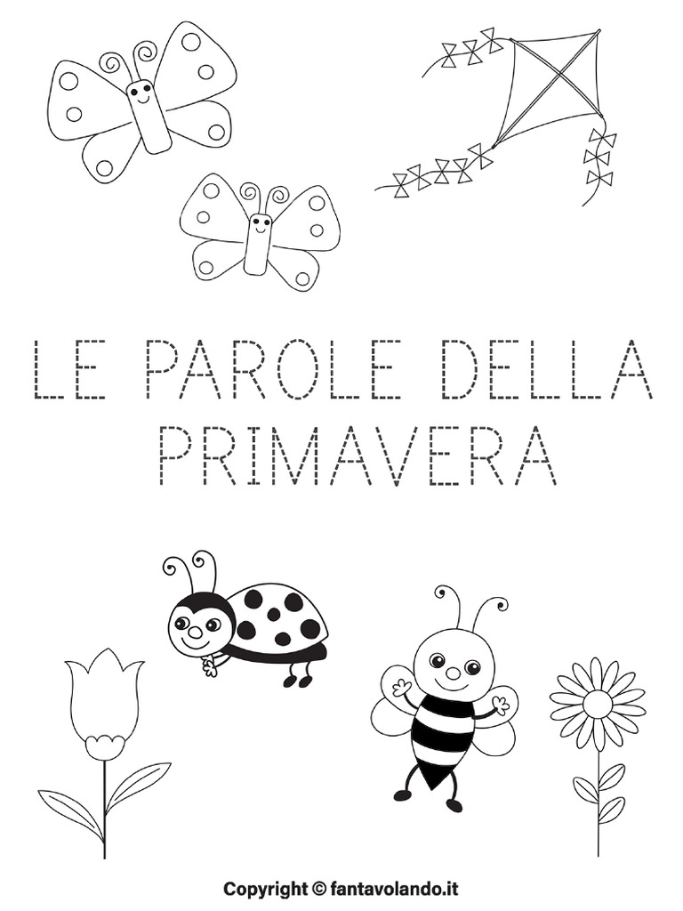 Copertina Parole Primavera | PDF
