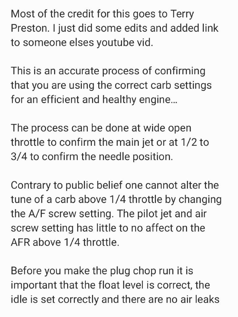 Plug Chop How To | PDF