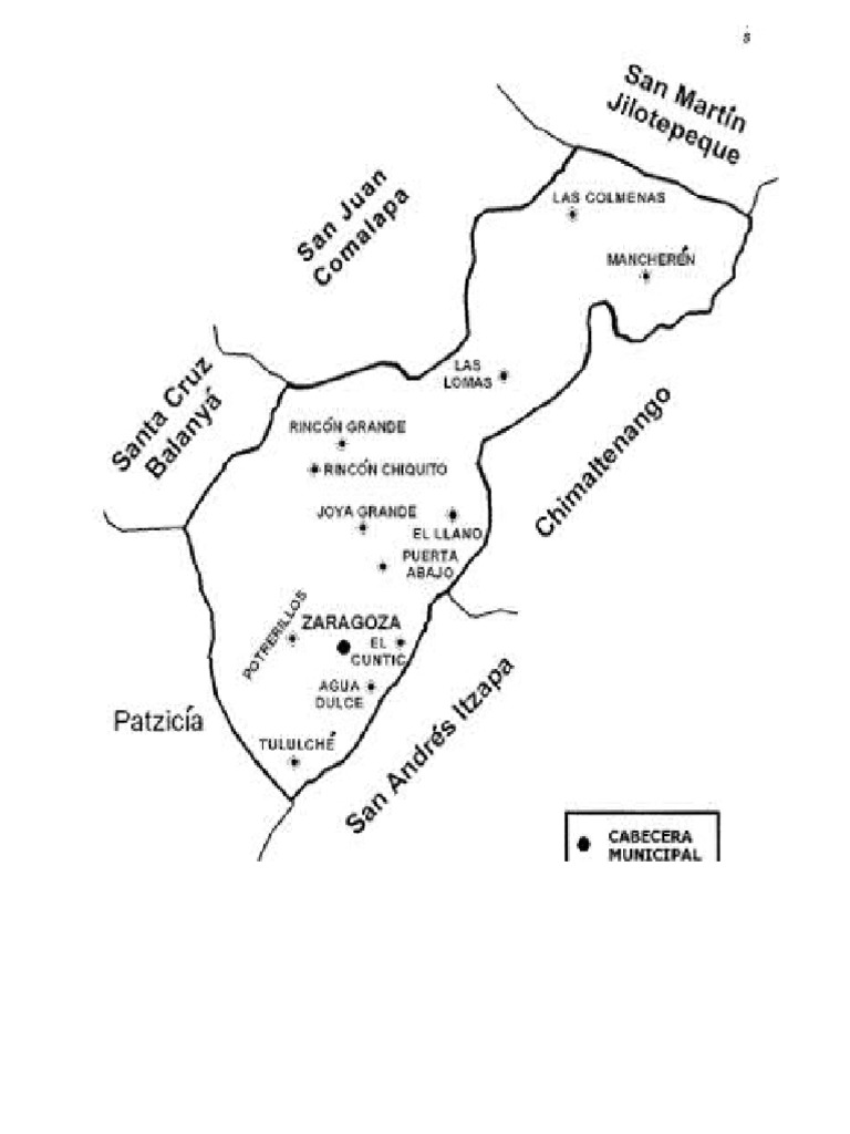 Mapa Zaragoza | PDF
