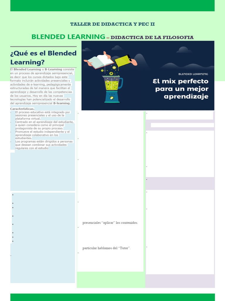 Blended Learning: Claves y Beneficios | PDF | Enseñando | Aprendizaje