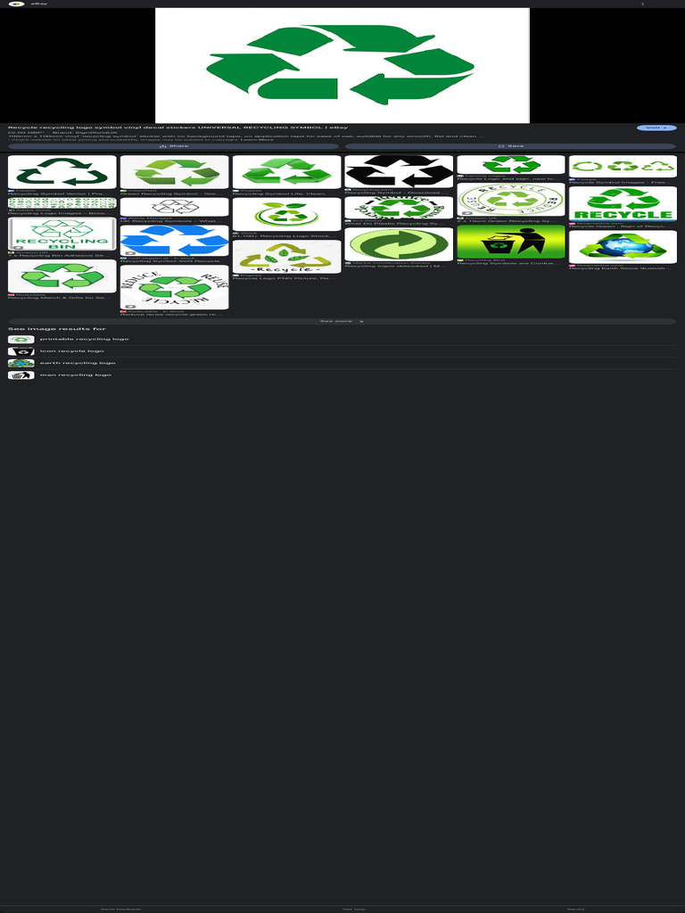 Recycling Logo - Google Search | PDF | Recycling