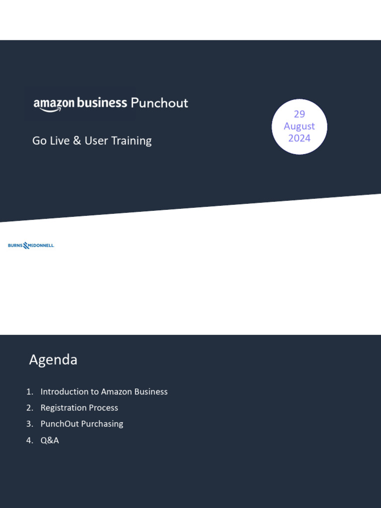 Amazon Punchout User Training | PDF | Point Of Sale | Prices