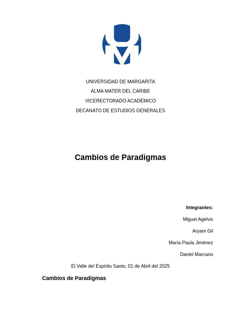 Cambios de Paradigma 3 | PDF | Internet | Tecnología de información y comunicaciones