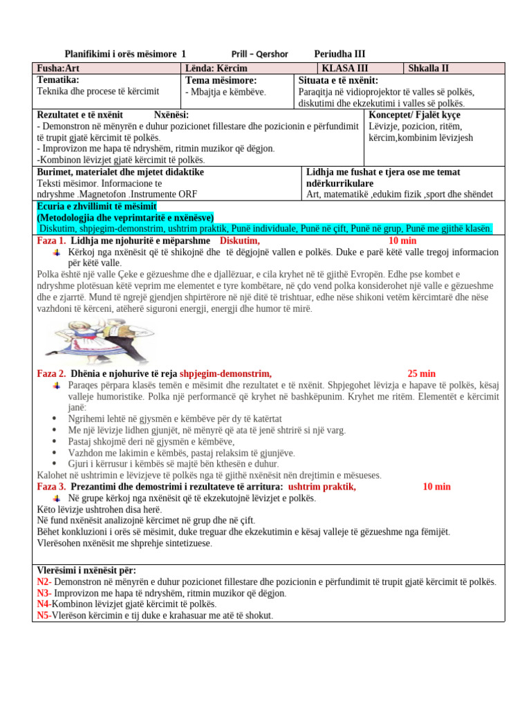 Ditar Kercim 3 Periudha 3D | PDF