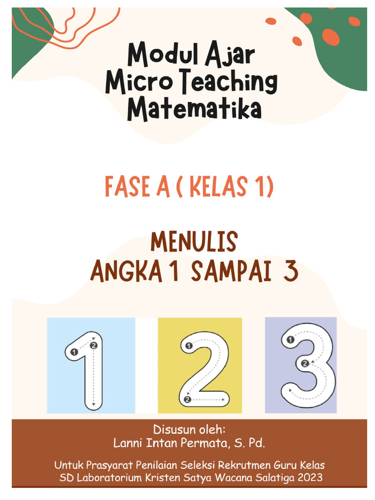 Modul Ajar-Math - Bilangan - Micro | PDF