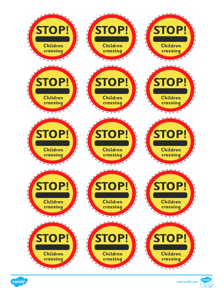 T T 20581 Small World Road Signs and Traffic Lights Ver 2 | PDF