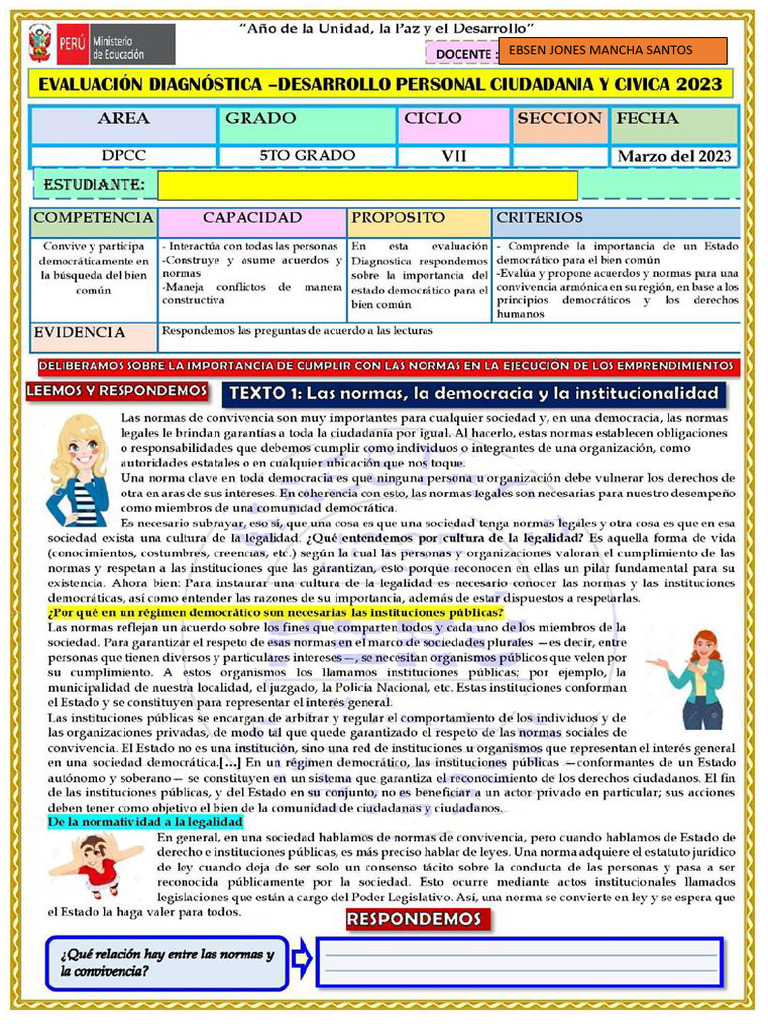 DPCC 5to Ev. Diagnostica | PDF