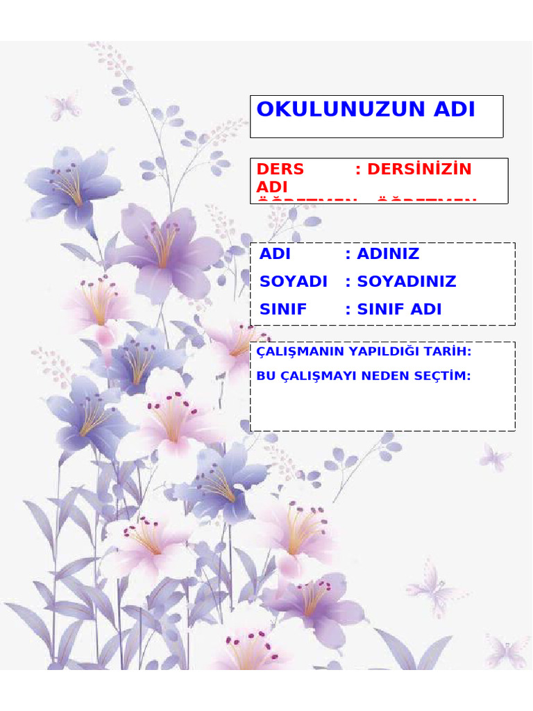 turkce-odev-kapagi-ornegi-1 | PDF