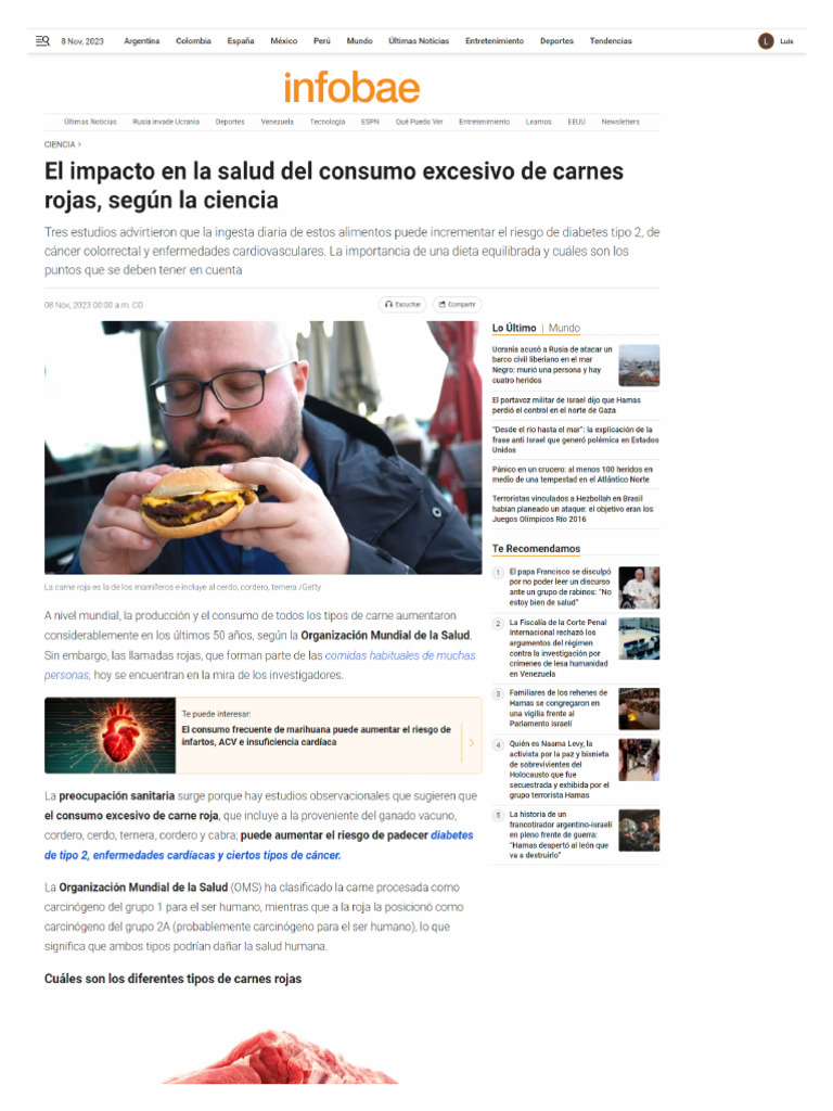 Screencapture Infobae America Ciencia America 2023 11 08 El Impacto en ...