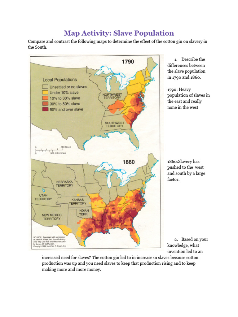 Copy of Crellen Hopkins - Copy of The Antebellum South Map Activity 22 ...