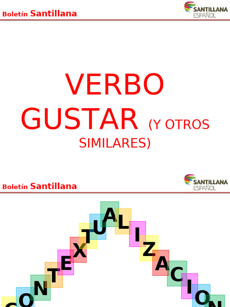 PPT Verbos Gustar y Otros Similares [Salvo Automaticamente] | PDF ...