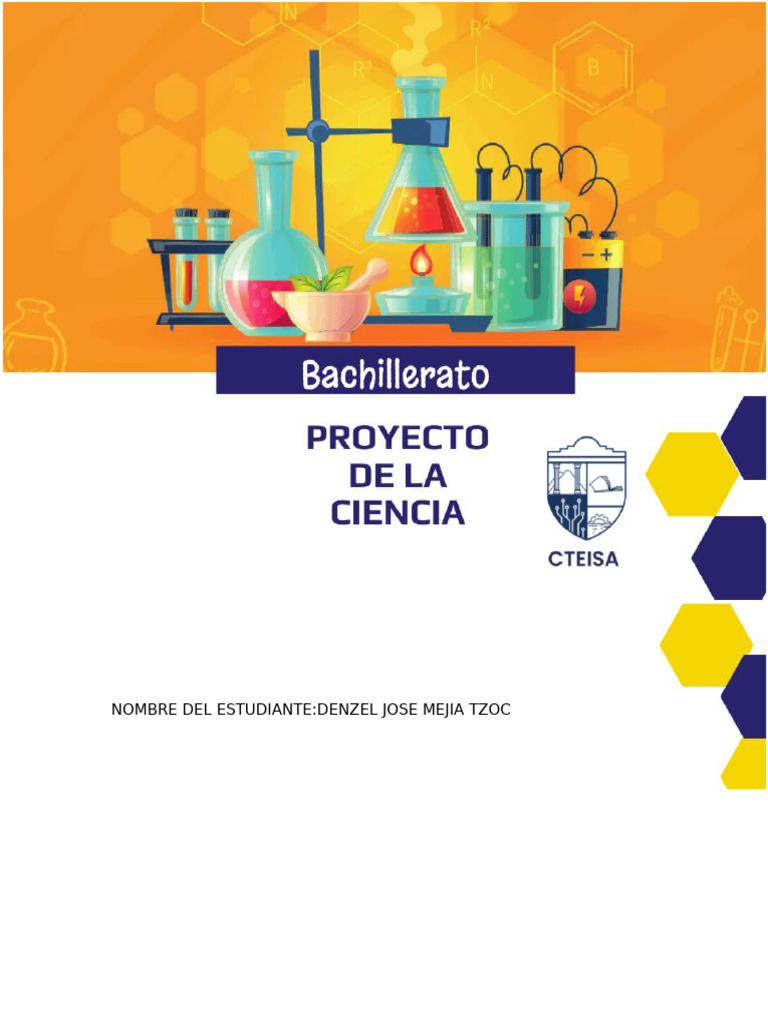 Documento Proyecto de La Ciencia de Denzel Jose2 | PDF | Generador eléctrico | Corriente eléctrica