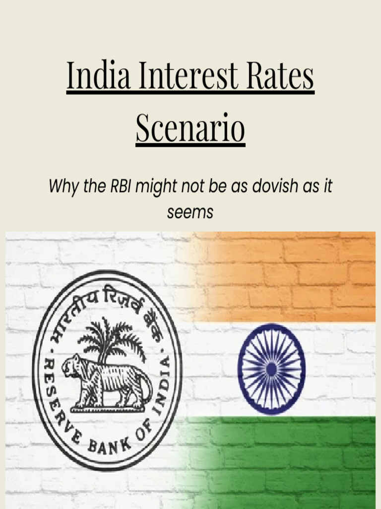 India Interest Rate Scenario | PDF
