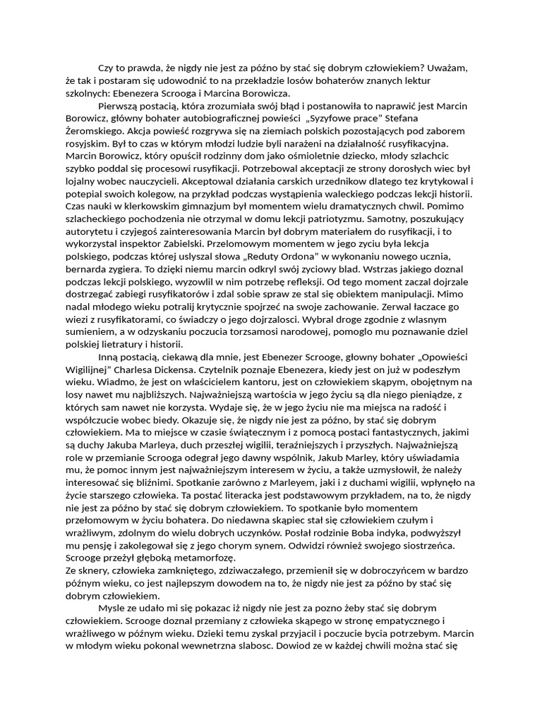 Rozprawka 1 ed | PDF