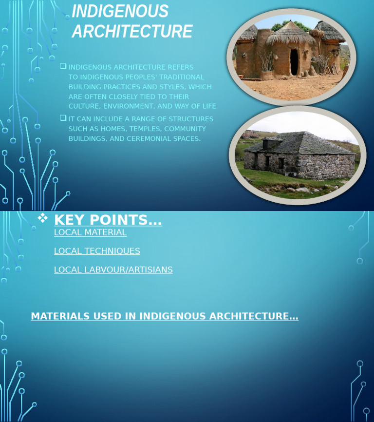Indigenous Architecture Practices | PDF