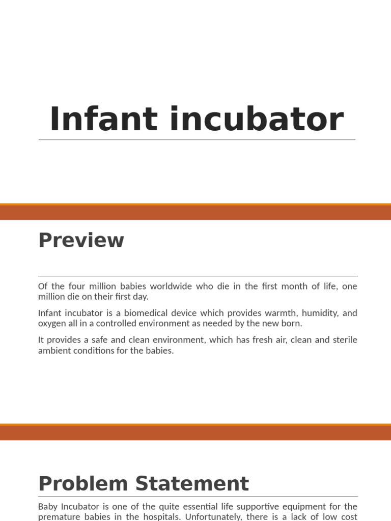 Microcontroller-Based Infant Incubator | PDF | Neonatal Intensive Care ...