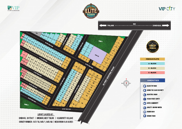 Elite Town Layout | PDF