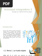 Actividad Integradora No 3 Modulo 1 | PDF | Internet | Acoso cibernético