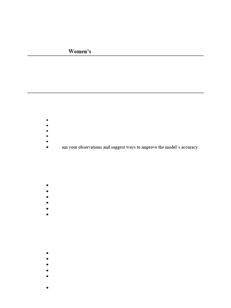 ML Assignment 2025 (2022 25) | PDF