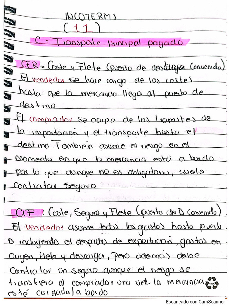 incoterms noms | PDF