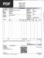 Guest House Bill Format Template | PDF