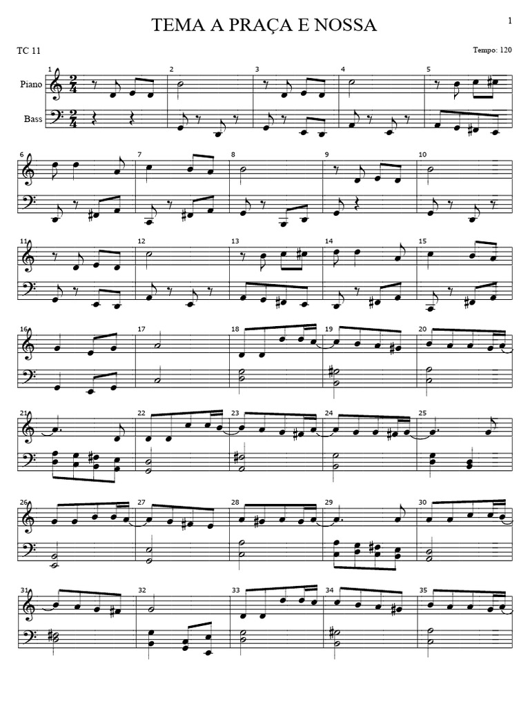 TC 11 Piano | PDF