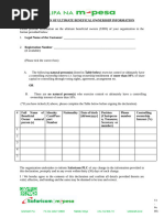 UBO Declaration Form for Clients | PDF | Companies | Ownership