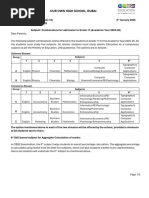 Grade 10 Subject Stream Selection Guide | PDF | Mathematics | Science