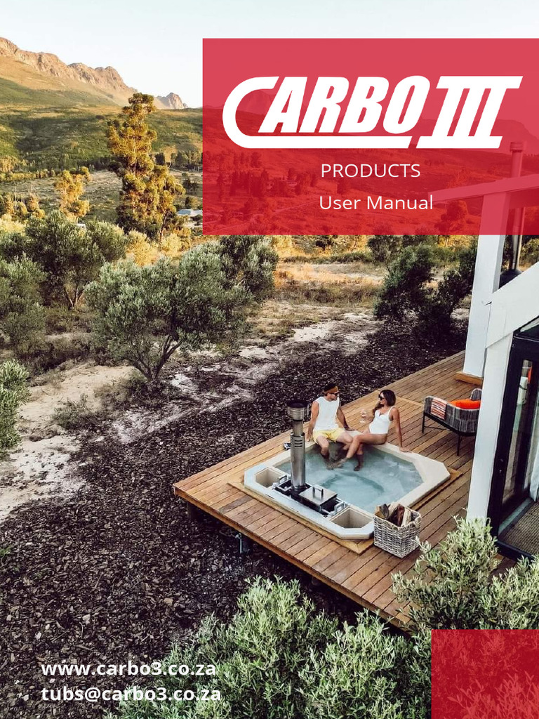 Carbo III Wood Fired Hot Tub User Manual 2 | PDF