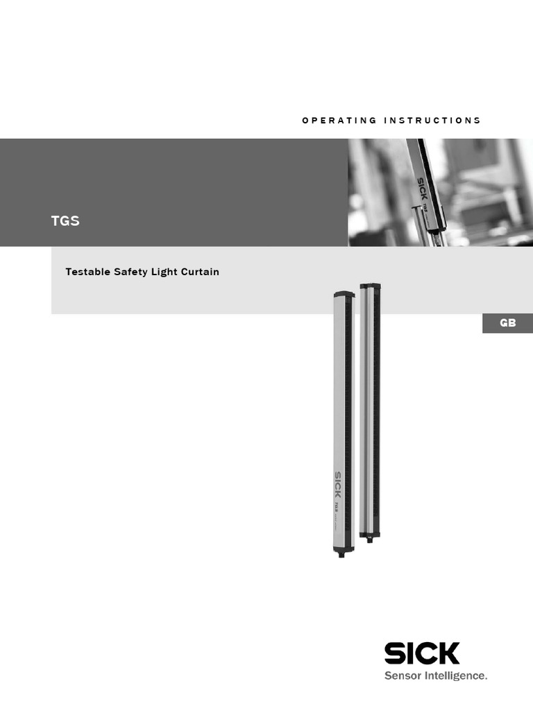 Operating Instructions TGS Testable Safety Light Curtain en IM0014615 ...