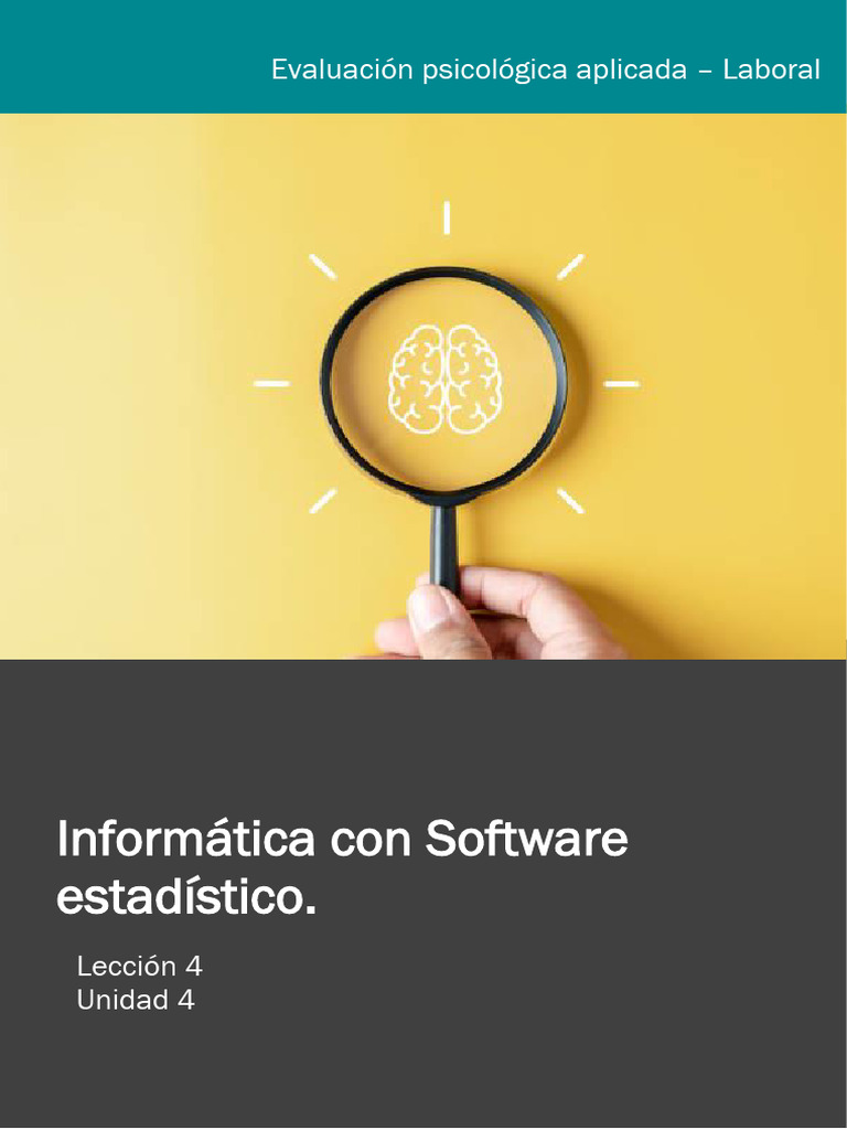 U4-4 - Aplicada Laboral | PDF | Estadísticas | Datos