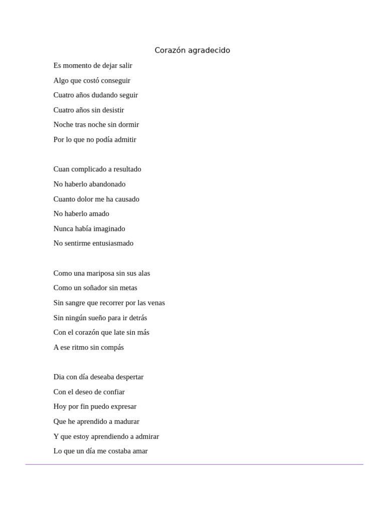 Corazón Agradecido | PDF